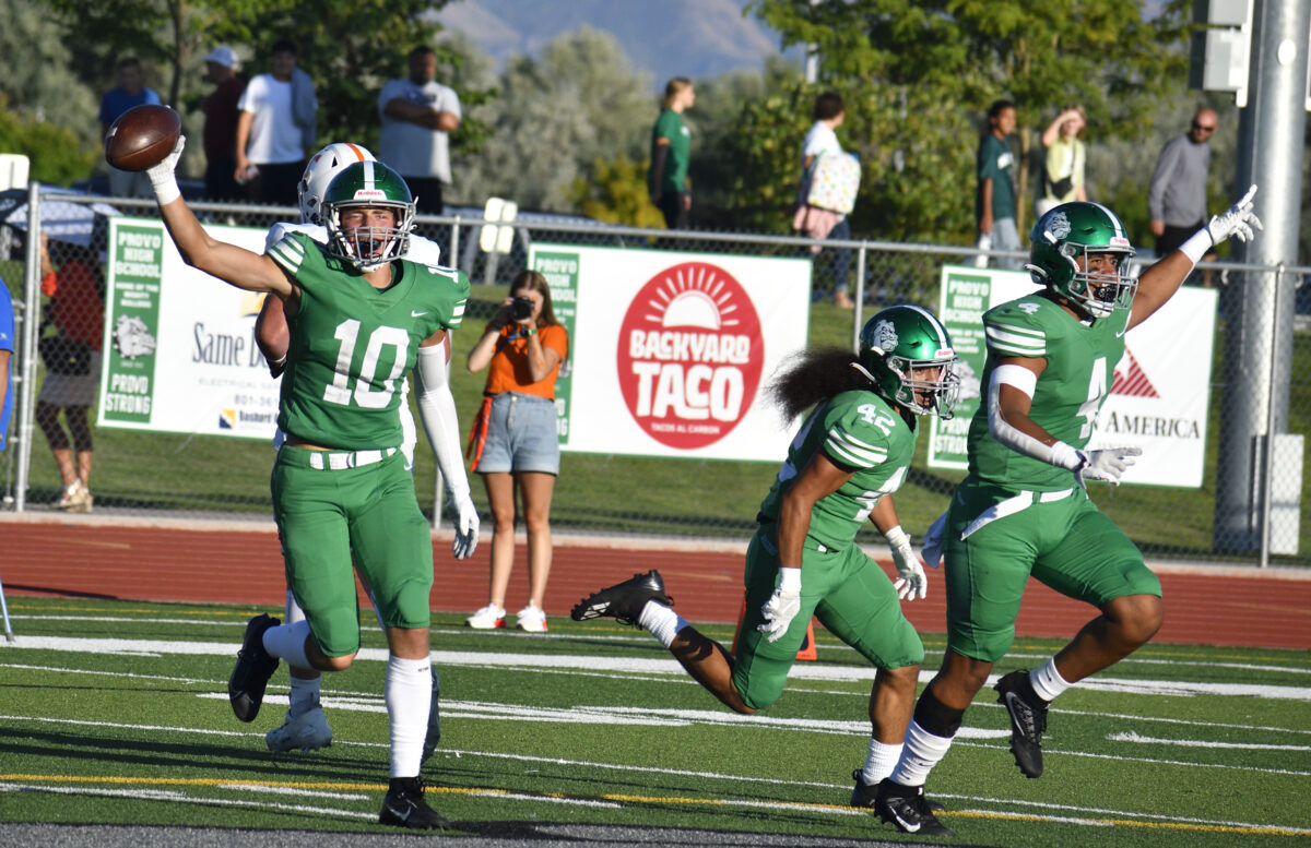 Timpview football holds off Provo in rivalry slugfest | News, Sports ...